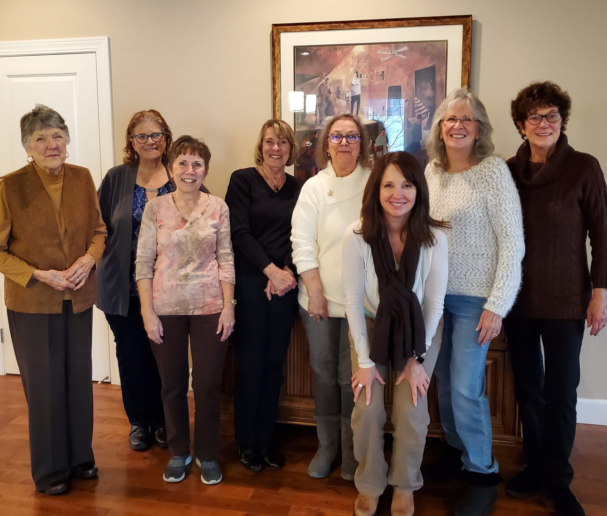 Book Club meets at Wyn Lewis's home. - Eagle Point Womens Club