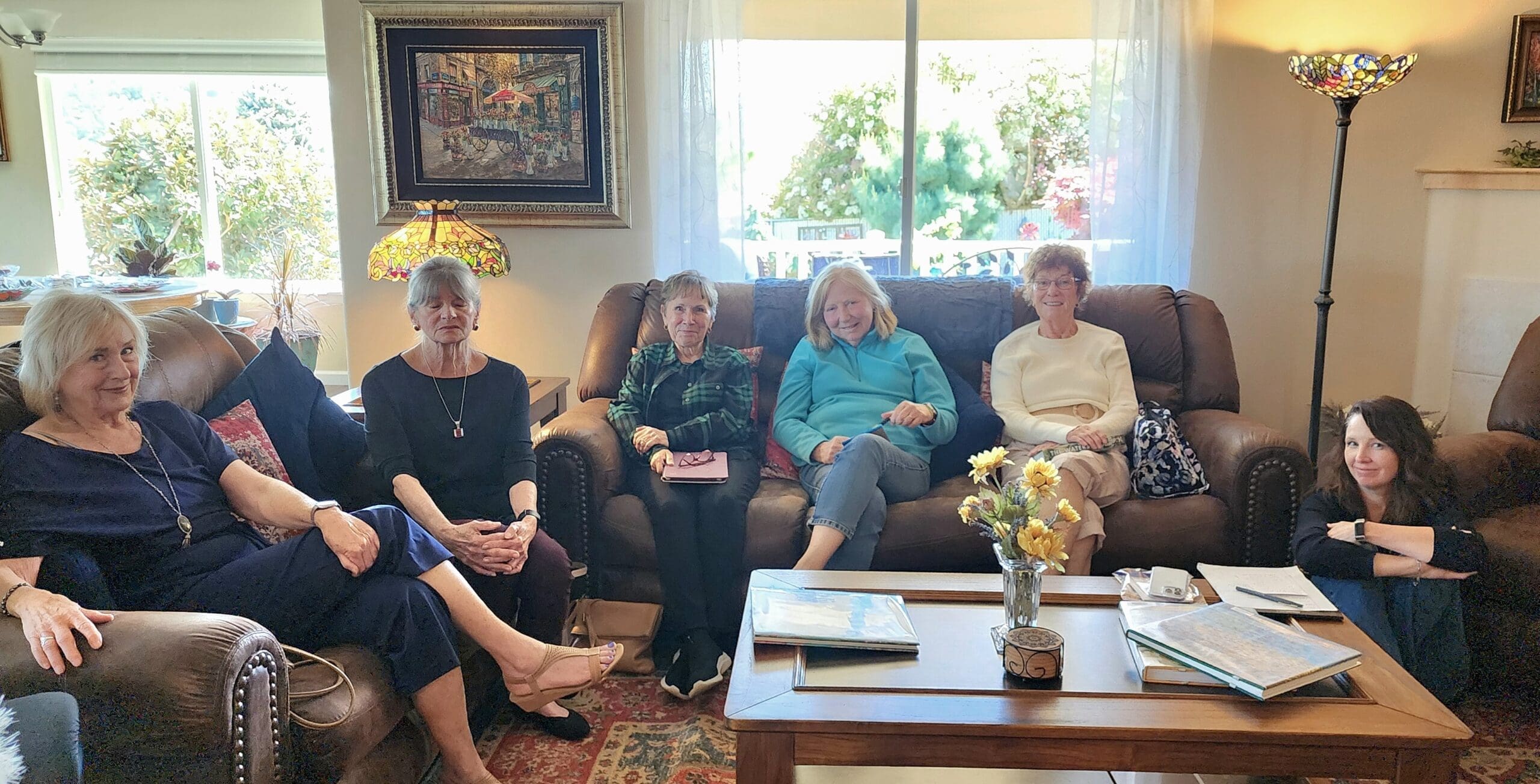 May Book Club enjoyed 'The Secret Life of Sunflowers' - Eagle Point ...